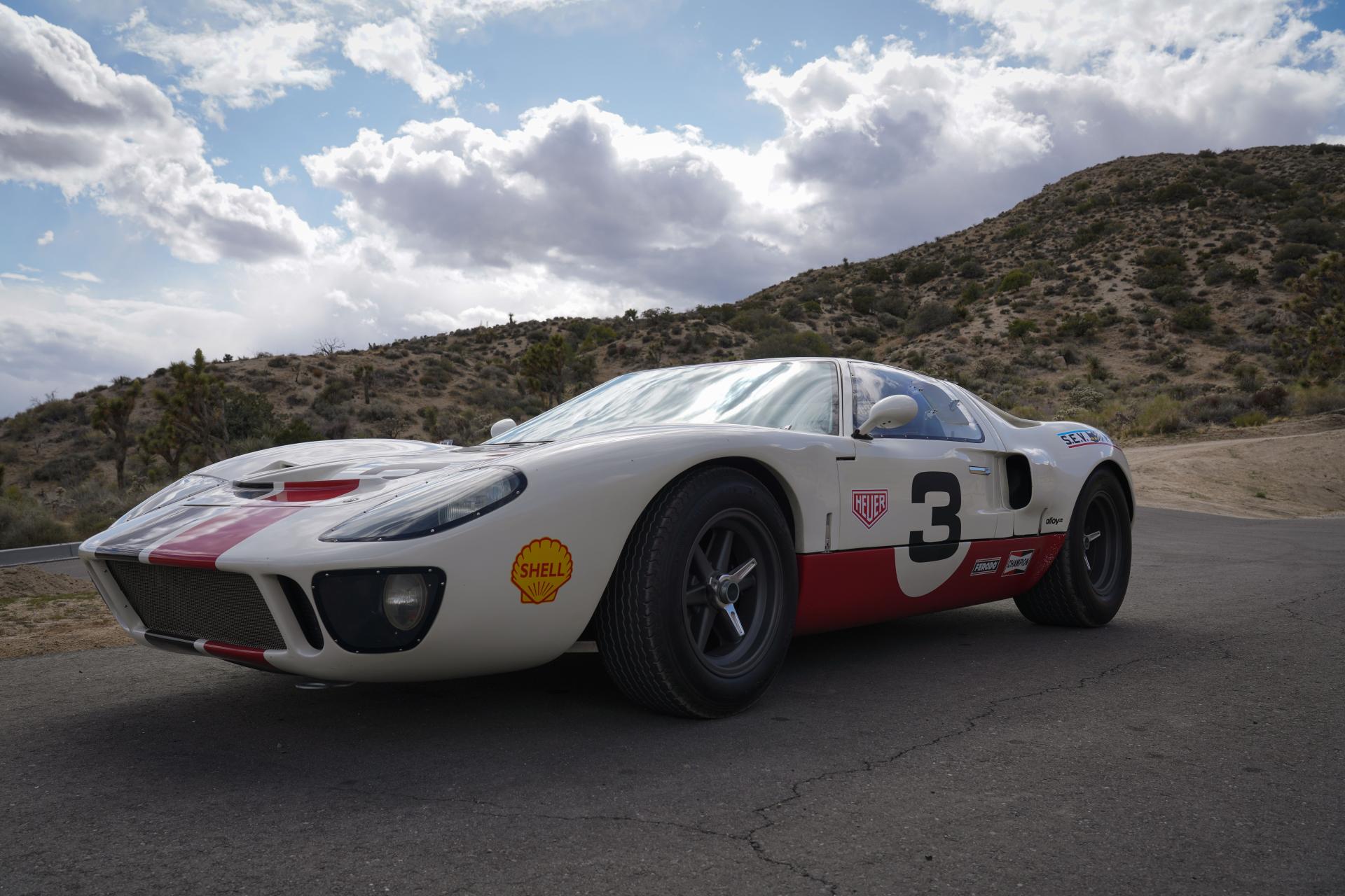 Coches Ford Gt40 1968 1968 Ford GT40 White Manual, 5 Speed Left Hand
