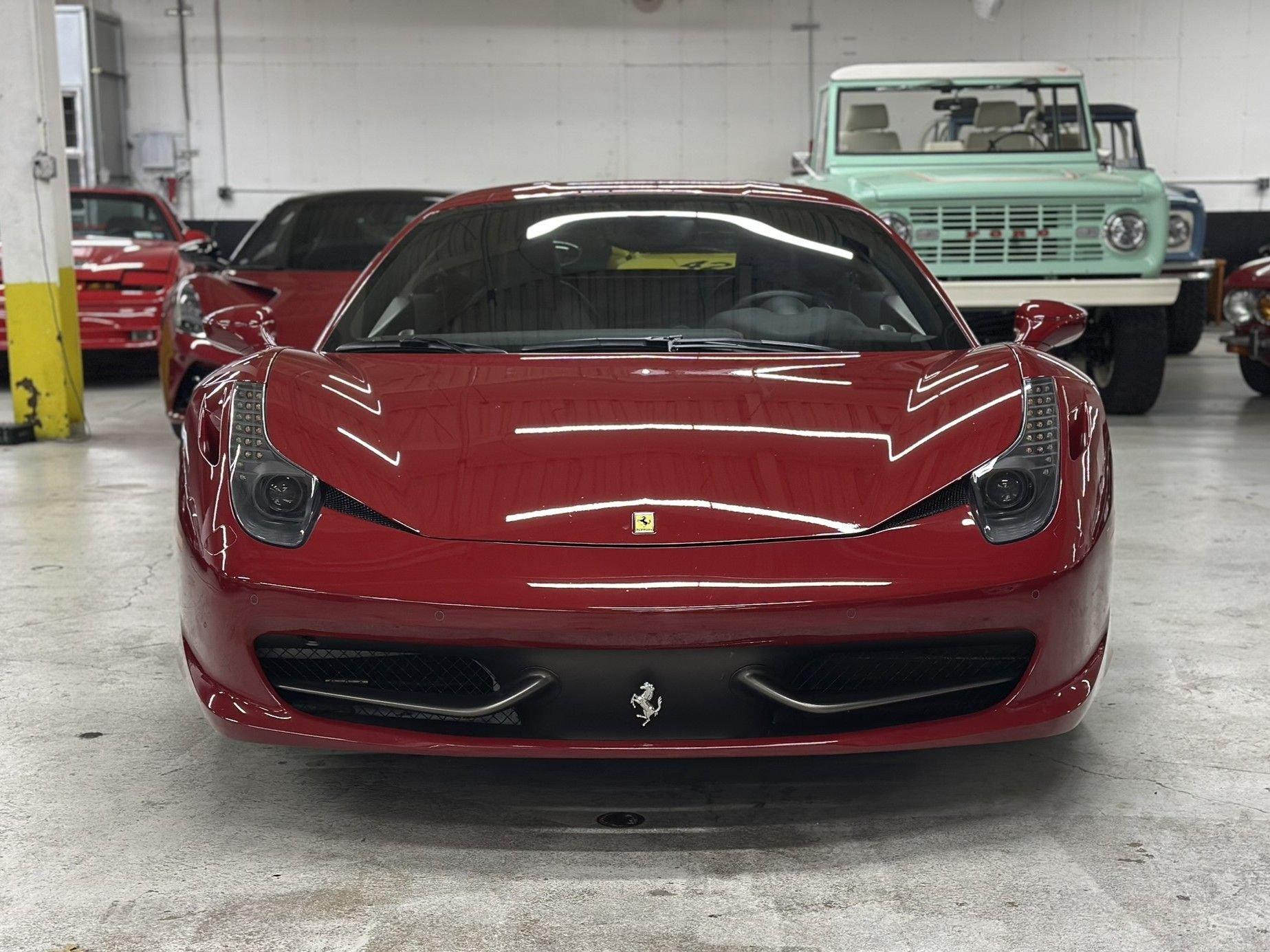 Ferrari 458 Italia Dark Red
